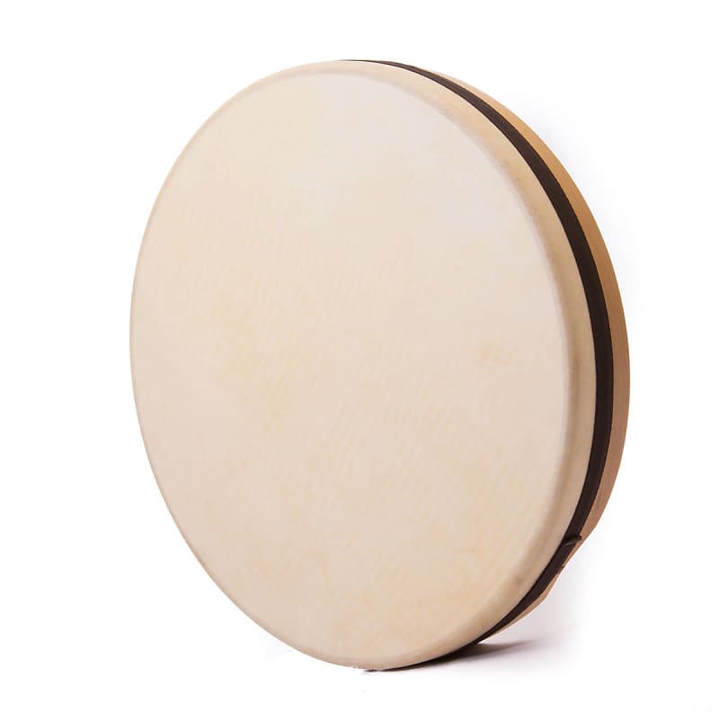 Frame drum 18" In-Frame Tuning, Natural Goat skin | Reverb