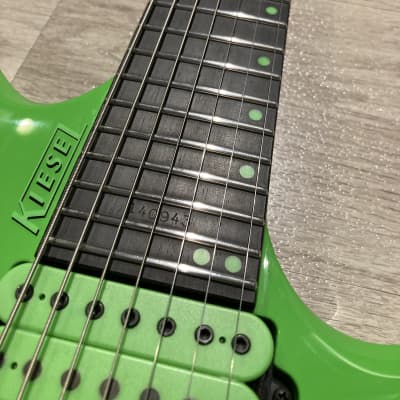 Kiesel Type X 7 string 2023 - Kiesel racing green | Reverb