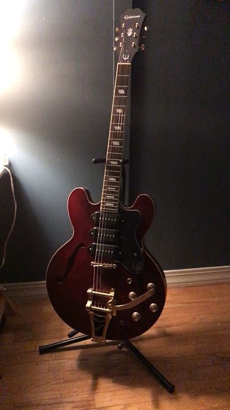 Epiphone Riviera Custom P93 Semi-Hollowbody Electric Guitar | Reverb