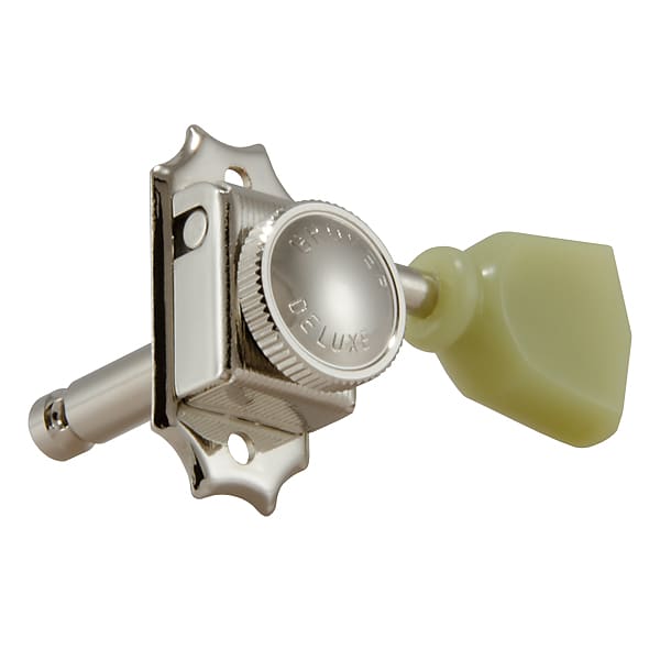 Genuine Grover Vintage Locking SD90 3x3 Nickel, Keystone | Reverb