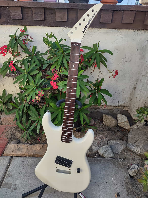 Kramer 100st 80's White Body And Neck | Reverb