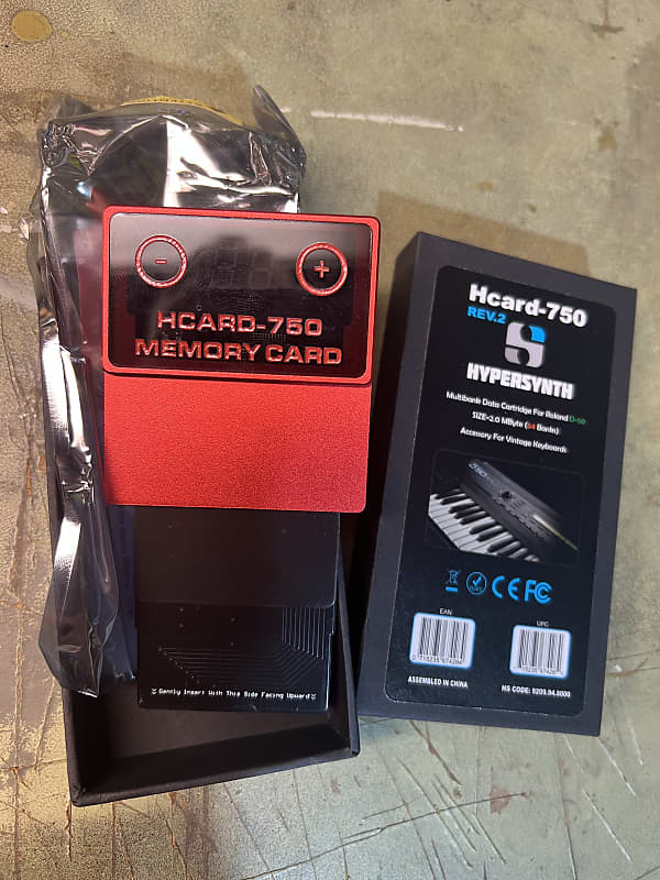 Hypersynth Hcard 750 for D50 | Reverb