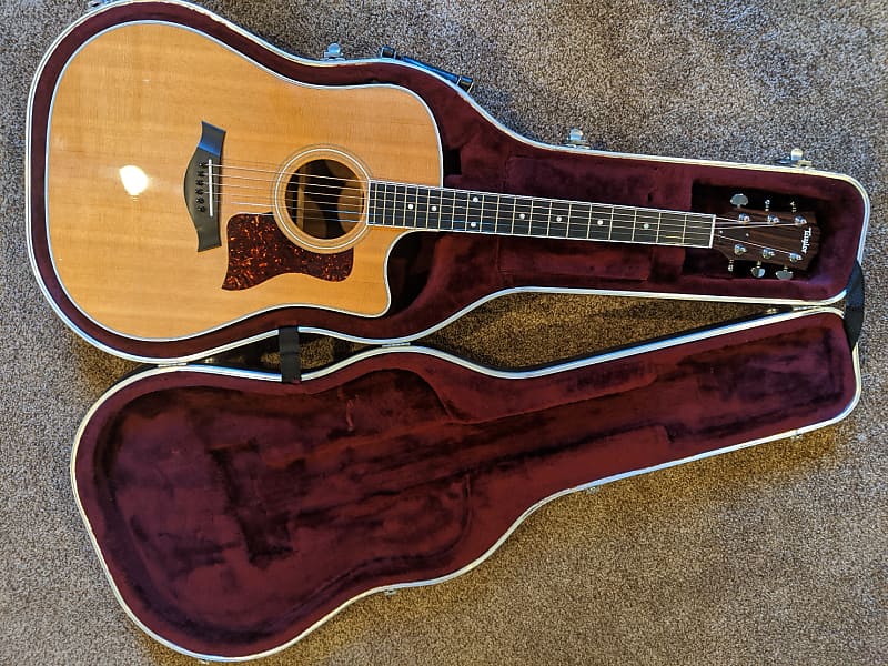 Taylor 410ce Dreadnought Acoustic-Electric Guitar | Reverb
