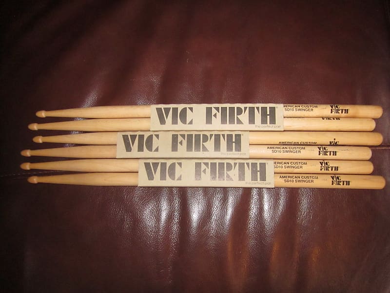 Vic Firth American Custom SD10 Swinger Drum Sticks Buy Two, | Reverb