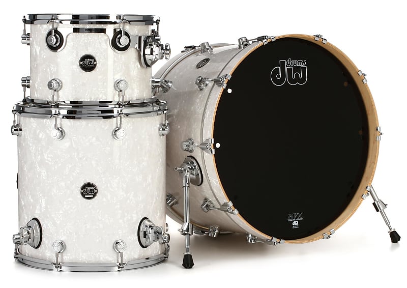 DW Performance Series 3-piece Shell Pack with 14x22-inch Bass | Reverb