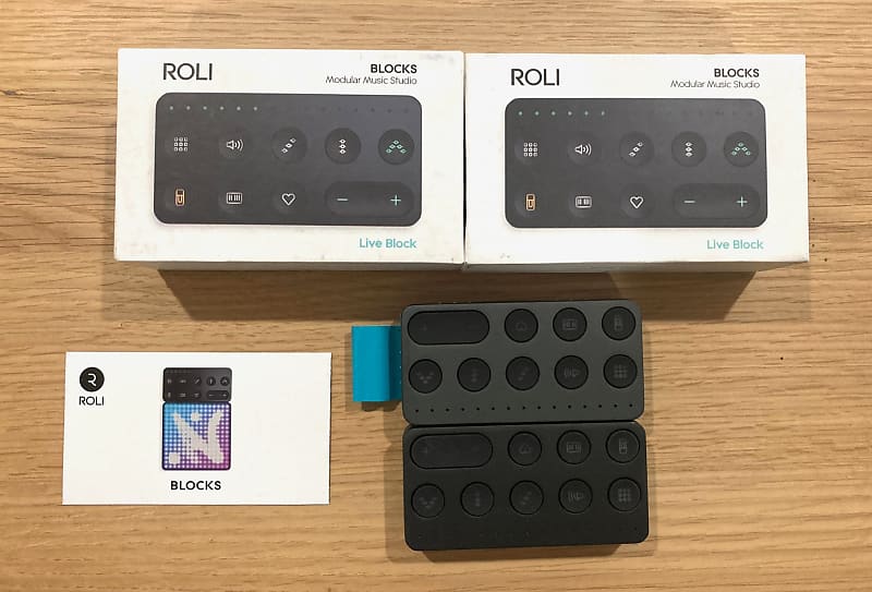 ROLI Live Block Control Module - Black | Reverb