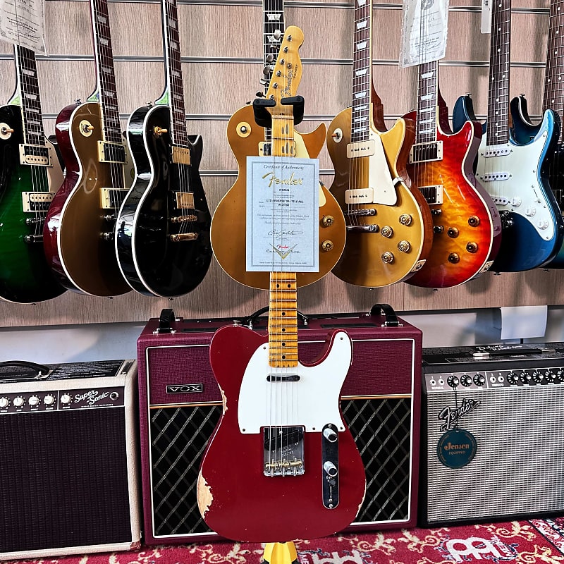 Fender Custom Shop Ltd Ed Reverse '50s Telecaster Relic - | Reverb