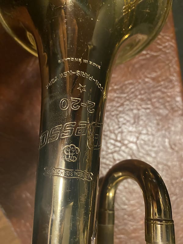 Besson 2-20 vintage trumpet | Reverb UK