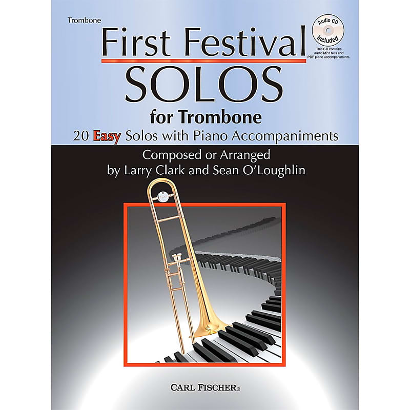 Carl Fischer First Festival Solos for Trombone (20 Easy with | Reverb