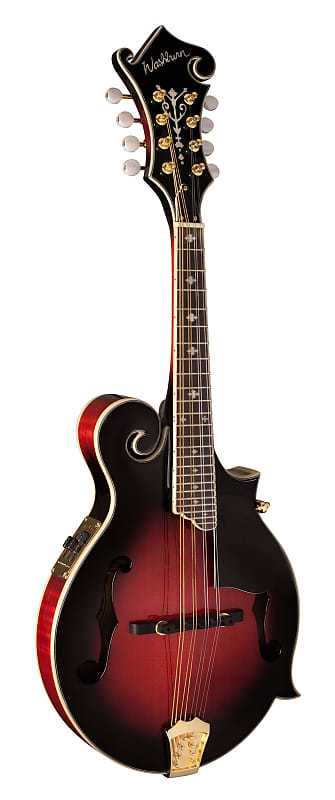 Washburn - Trans Wine Red Americana Series F Style Mandolin | Reverb