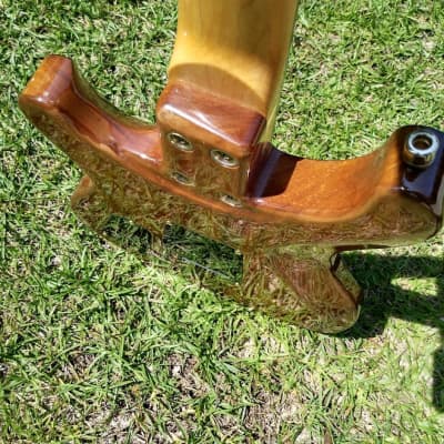 Warmoth Custom VIP Guitar - Black Finish w/ Gold Hardware | Reverb