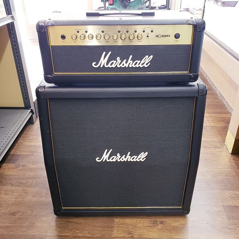 Marshall MG Gold Series Half Stack MG100HFX Head & MG412A | Reverb