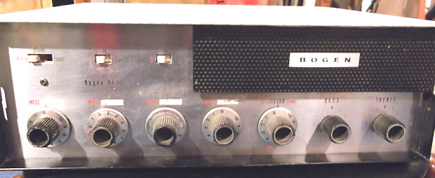 Bogen MX30 Mixer PA head for Guitar Amp-1961-Classic tone | Reverb
