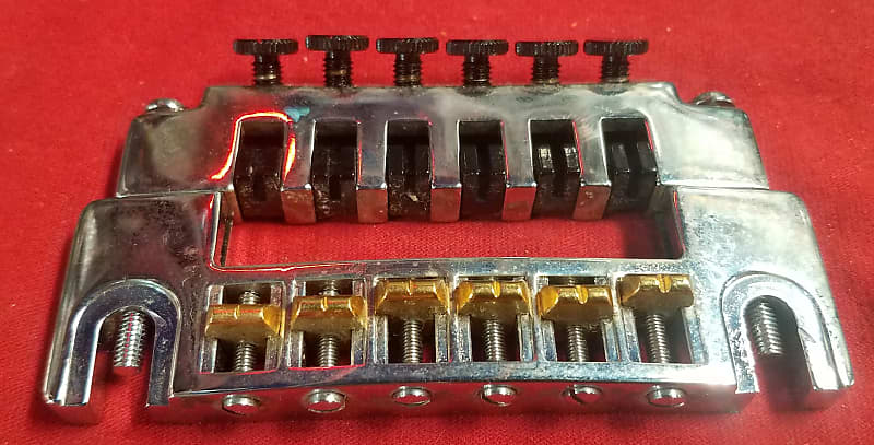 Schaller 456 wrap around tailpiece bridge | Reverb