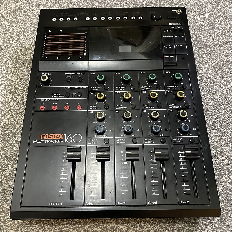 FOSTEX 160 Multitracker 4 Track Cassette Recorder Mixer | Reverb UK