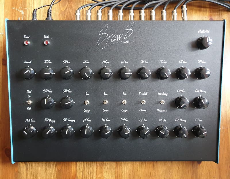 8raw8 (Roland TR-808 clone) | Reverb