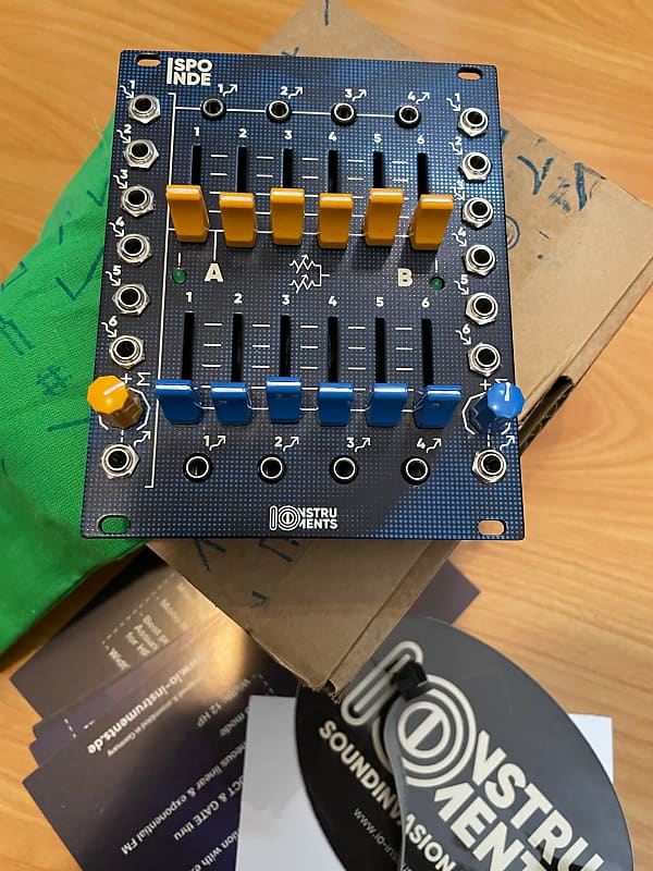 IO Instruments Sponde 2x6 Mixer 2022 Blue | Reverb