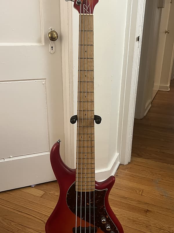 Pedulla Rapture 5J 90s - Red orange sunburst | Reverb