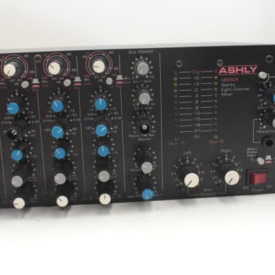 Ashly MM508 Stereo Eight Channel Professional Rack Mixer | Reverb