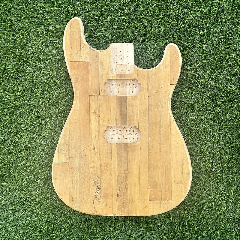 SHC - Butcher Block Strat - reclaimed Americana - Old growth | Reverb