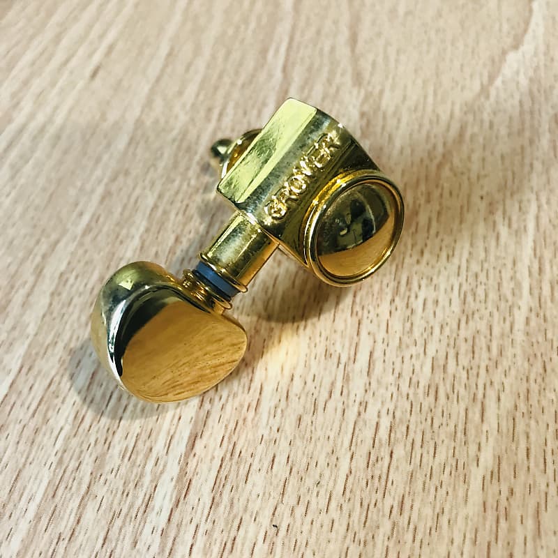 Grover Tuner 2015 - Gold, Single, Treble Side | Reverb