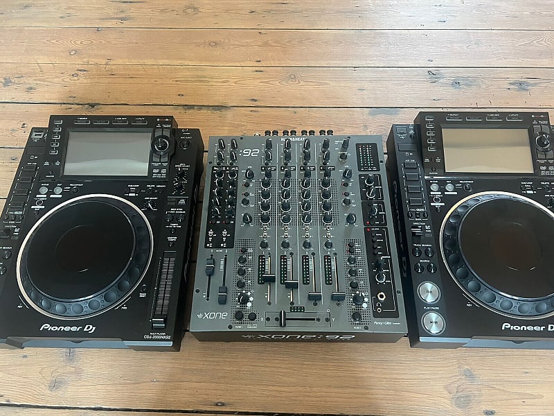 Pioneer CDJ 2000 NXS2 Pair Plus Allen & Heath Xone:92 DJ | Reverb