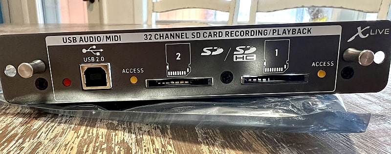Behringer X-LIVE X32 Expansion Card for 32-Channel LIVE | Reverb