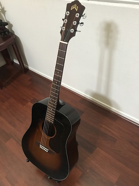 Guild D25 1981 Sunburst | Reverb