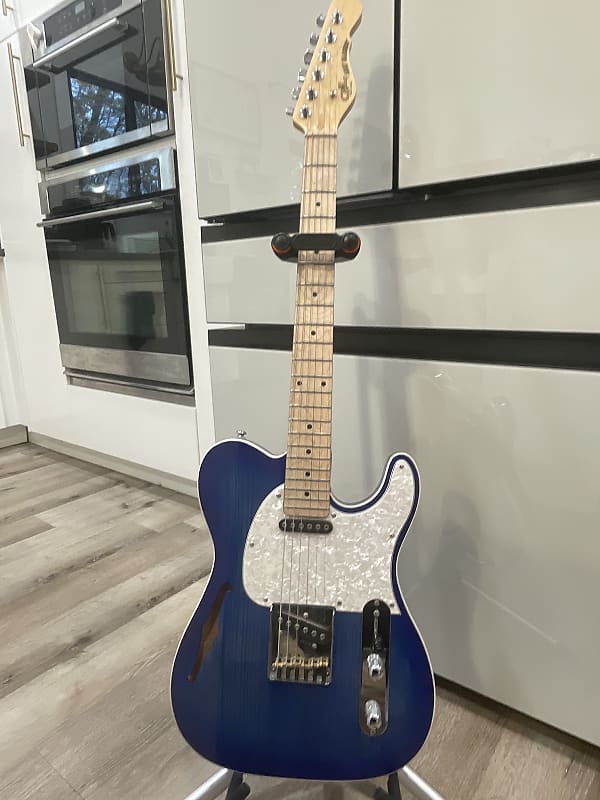 G&L Telecaster Deep Blue Burst | Reverb