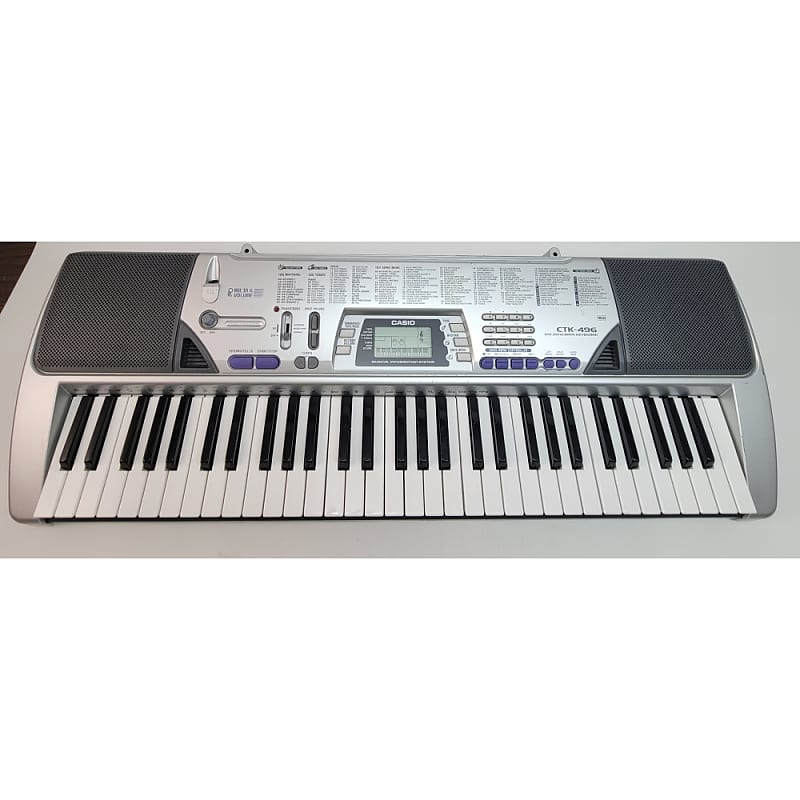 Casio CTK-496 Electronic Digital Keyboard - 61 Keys - Tested | Reverb