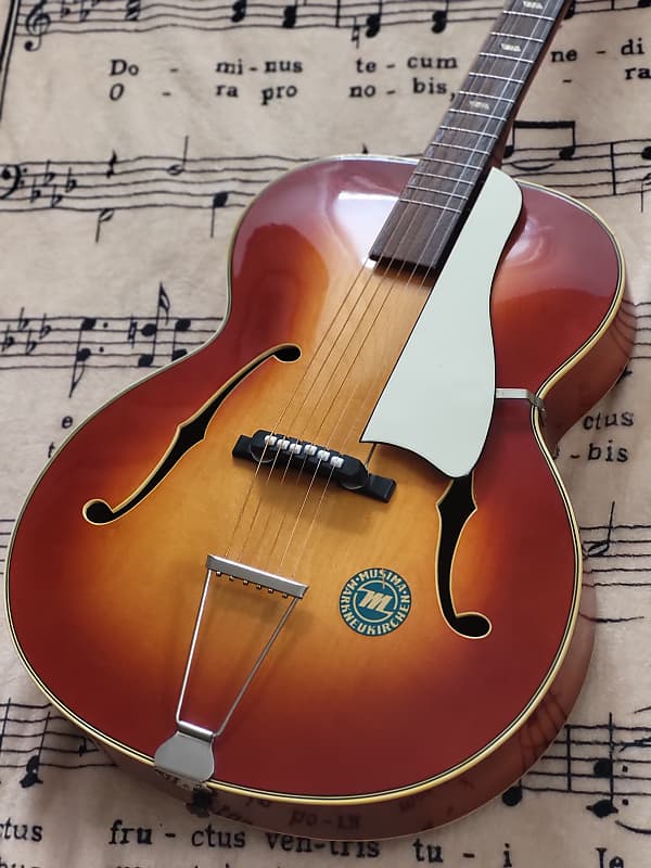 Alte Gitarre Guitar Musima Archtop 1950s Made in Germany | Reverb