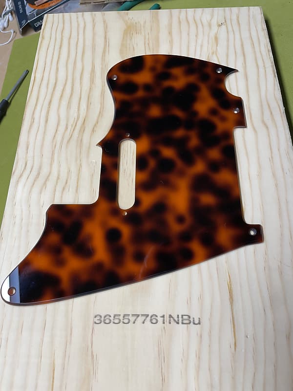 MJT Telemaster Pickguard 2023 - Tortoise | Reverb