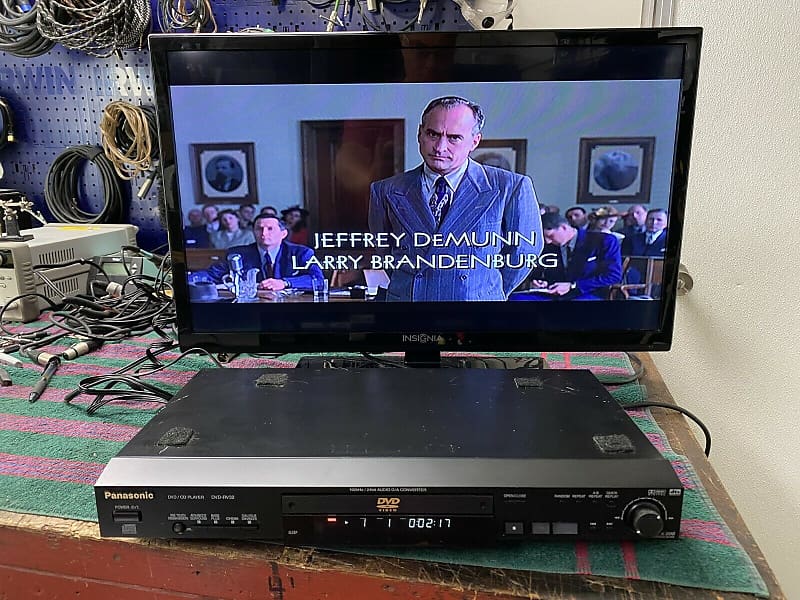 Panasonic DVD-RV32 Audio 24 bit / 96k CD & DVD Player - | Reverb