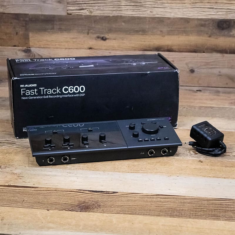 M-Audio Fast Track C600 USB Audio Interface with DSP | Reverb