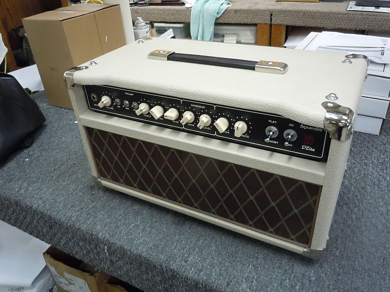 Brown Note D'Lite ODE 44 amp head Moss built Ex. Cond. | Reverb
