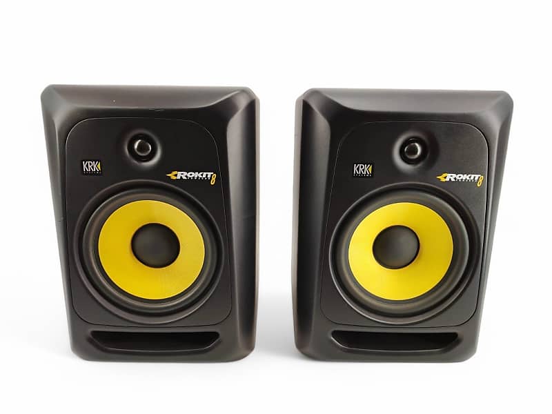 pair of KRK G2 ROKIT 8 2019 studio monitors | Reverb UK
