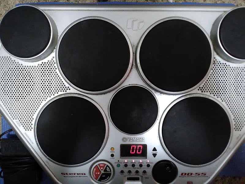 Yamaha DD-55 midi 7 pad percussion with power adapter and 1 | Reverb