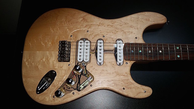 Boogie Bodies/Warmoth/Ellsworth Strat 2016 Birdseye Maple | Reverb