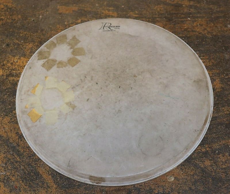 Rogers 16" Coated Drum Head Vintage 1970's | Reverb