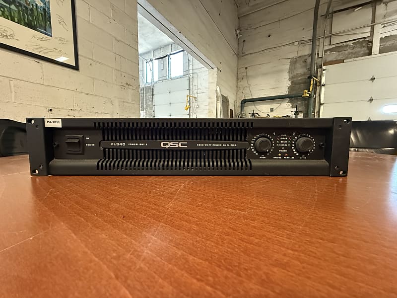 QSC PL340 Powerlight 3 400w Power Amplifier | Reverb