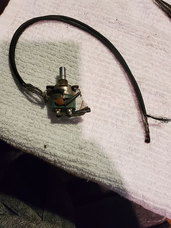 Fender Master Volume Push Pull Pot 1970's Chrome | Reverb