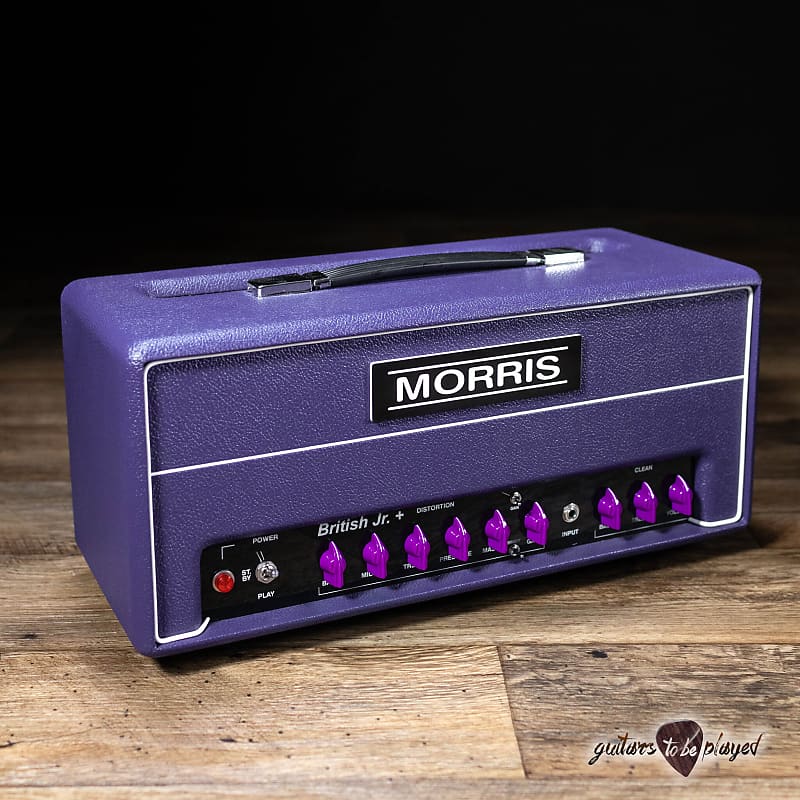 Morris Amplification British Jr. + 15W Amp Head – Plum/Purple | Reverb