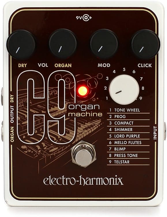 Electro-Harmonix C9 Organ Machine, 9.6DC-200 PSU included | Reverb