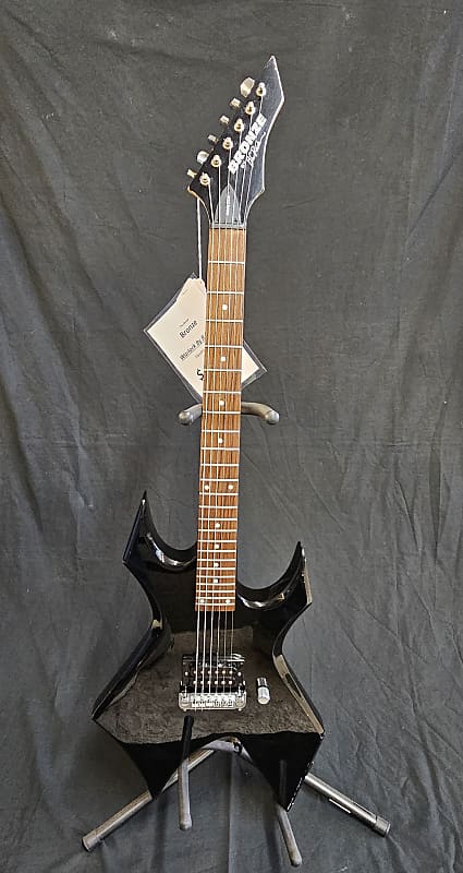 B.C. Rich Bronze Warlock - Gloss Black | Reverb