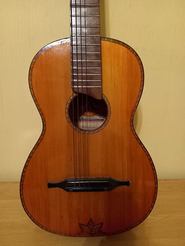 Shikhovo USSR Soviet Acoustic Guitar 7 string Russian Vintage | Reverb
