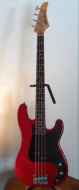 Hondo H820M Solid Body Electric Bass (P-Bass style) Vintage | Reverb