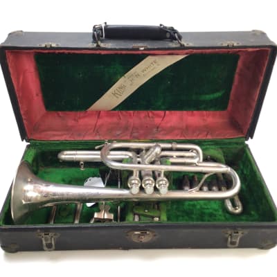 Used King Master Model Bb/A Cornet (SN: 22283) | Reverb