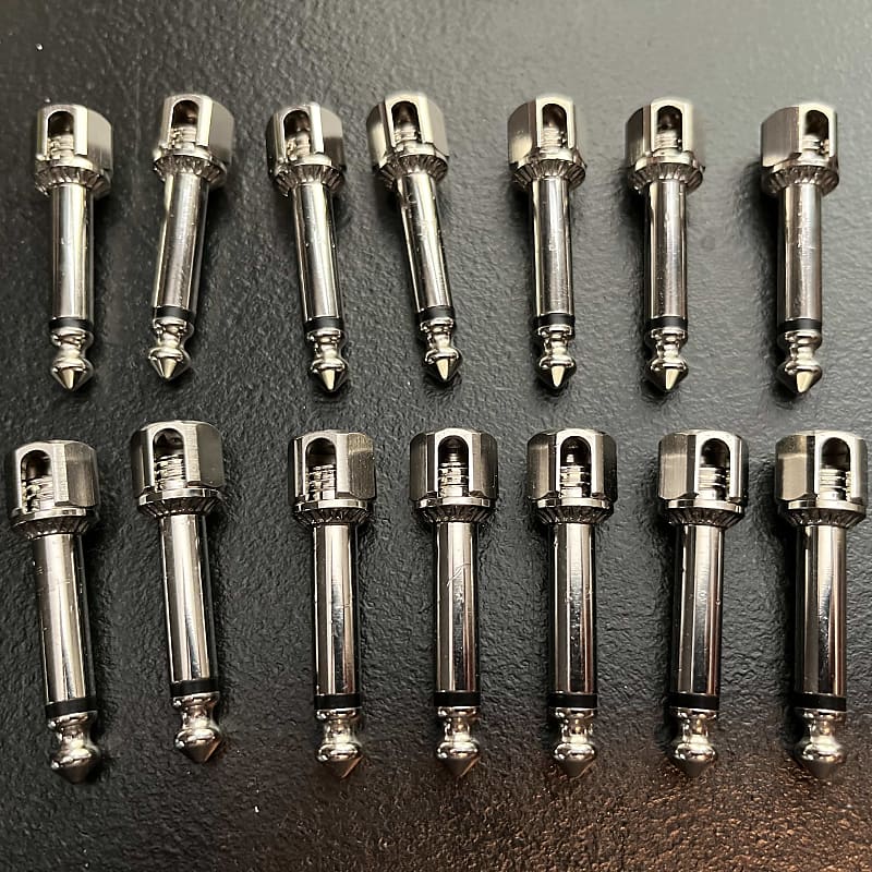 (14) Evidence Audio SIS Solderless Right Angle Plugs | Reverb