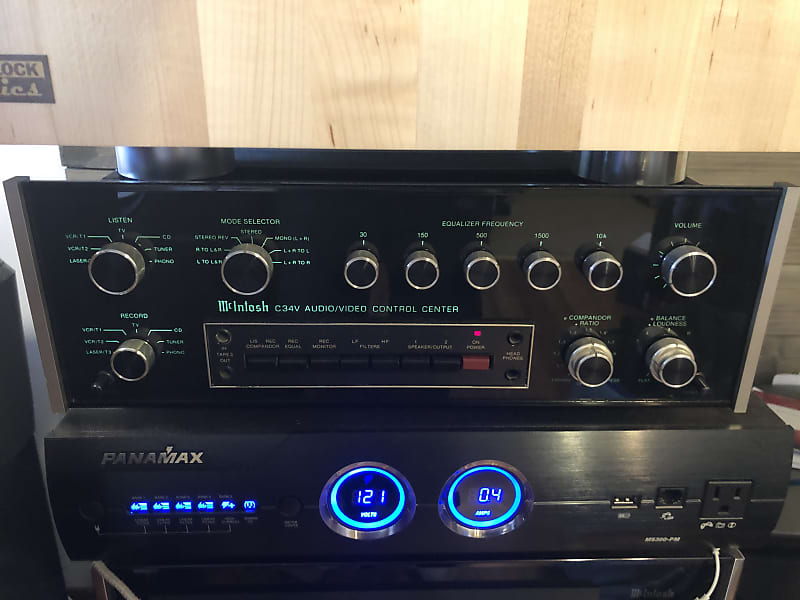 McIntosh C34v Pre Amp / 2ch amp | Reverb