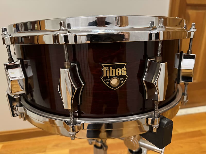 Fibes Austin Jasper SFT 5x14 Snare Cherry Stain- Collector's | Reverb